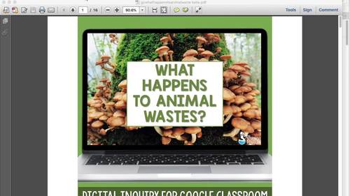 Life Science Digital Inquiry Bundle | Distance Learning | Google Classroom