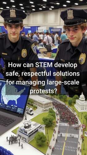 STEM Fair Project | STEM in Police | Crowd Control 2 | High School STEM ...
