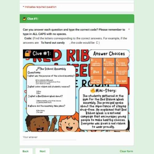 Drug Awareness Escape Room | Say No to Drugs Activities for Grades 3–6