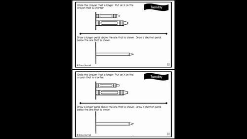 Go Math! Chapter 11 Kindergarten Homework by Erica Gorrell | TPT