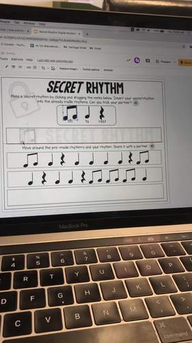Music Notation and Rhythm Digital/Printable Worksheet by MsGreigTeaches