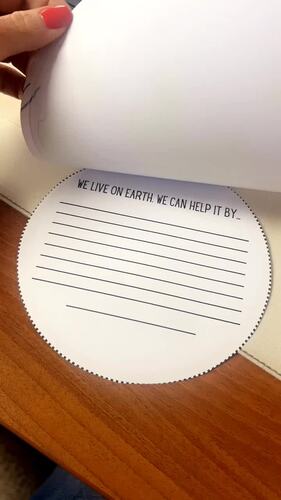 Earth Day Flip Book - Writing Prompt- No Prep by chloeteaches | TPT
