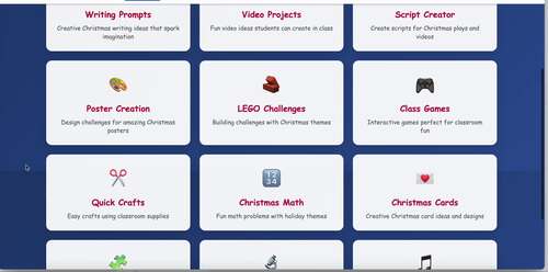 Christmas Booklet - DIGITAL AND INTERACTIVE - Christmas Activity Hub