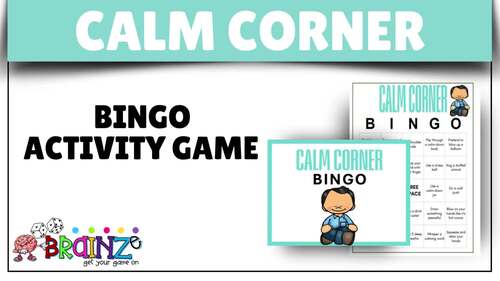 Calm Corner Bingo | SEL Bingo Game for Self-Regulation | 30 Printable ...
