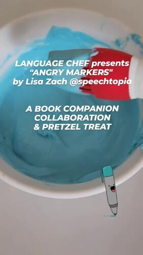 LANGUAGE CHEF| Book Companion| "ANGRY MARKERS"| Language Skills| Cooking|