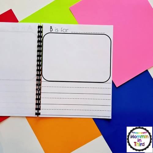 Blank ABC Book - Primary Alphabet Book - Writing Book - Field Trip Book ...