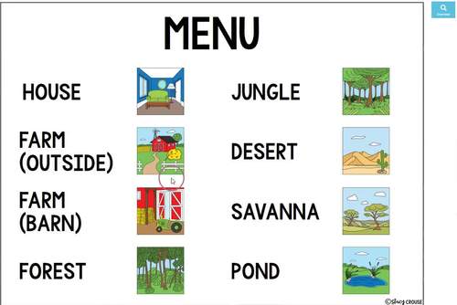 Listening To Animal Sounds BOOM CARDS™ No Print Hearing Loss by Stacy ...