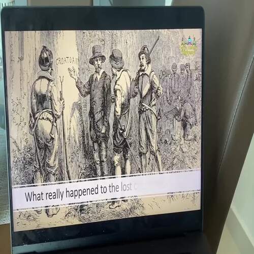 The Lost Colony of Roanoke - Digital card sort US History lesson ...
