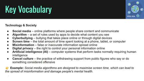 ELL ESL Speaking Lesson: Social Media & Technology | Grades 8–12 ELL ...