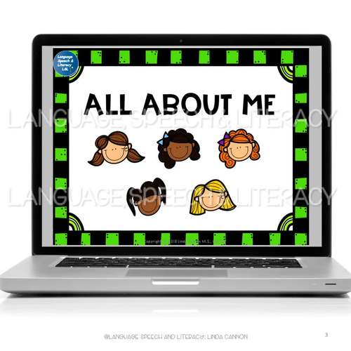 All About Me Book Editable Book | Digital & Print | TpT