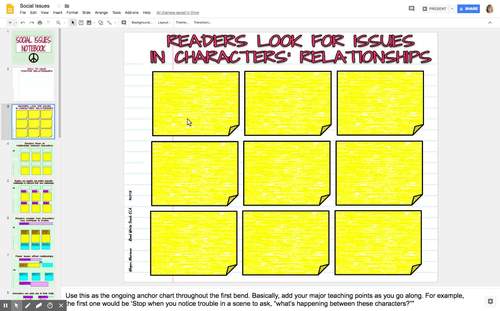 Social Issues Book Clubs: DIGITAL Interactive Notebook (Units of Study)