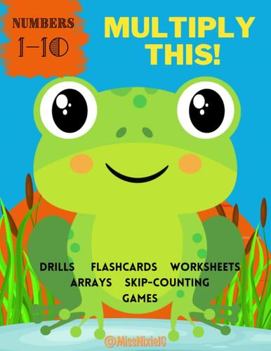 Multiply This! Multiplication Workbook #1-10 | TPT