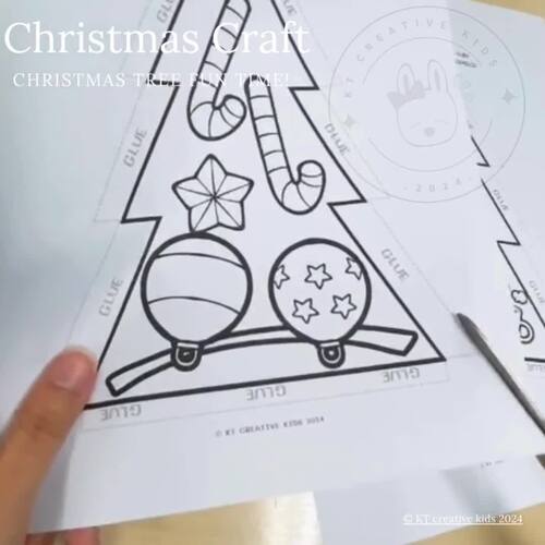 Christmas Craft Collaborative Christmas Tree Creation for your Bulletin ...