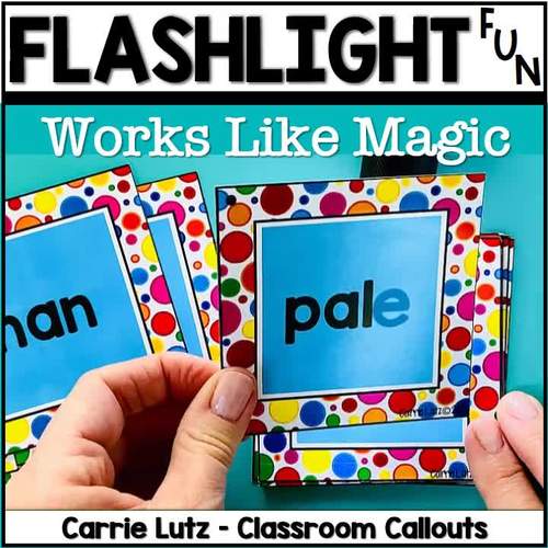 CVC to CVCE - Flashlight Magic e | Silent E Activity | TpT