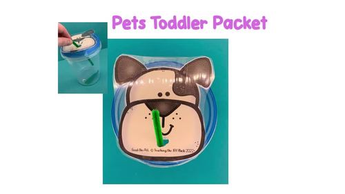 Pets Toddler Packet by Teaching the TOT Flock | TPT