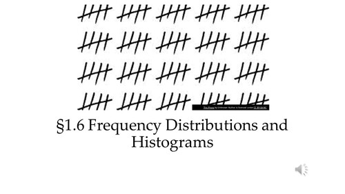 1.6 Frequency Distributions and Histograms by Math Redeemed | TPT
