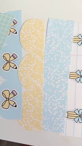 Pastel Border | Printable Border for Bulletin Boards | Pastel Classroom ...