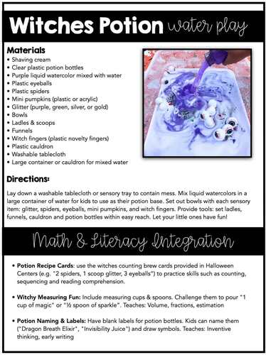 Halloween Sensory, Science & Art Activities | 7 Engaging Hands-On Projects