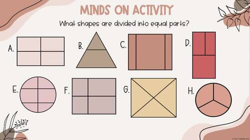 Grade 2 Ontario Digital Math Slides - Fractions | PowerPoint + Google ...