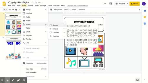 Copyright Scavenger Hunt by Vr2lTch | TPT