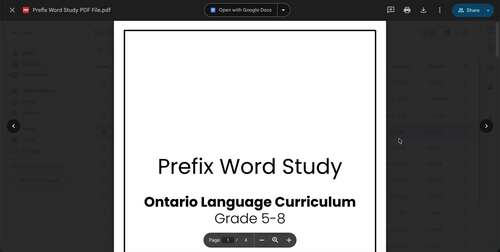 Prefix Activity Pack: Morphology Practice by NextGenMiddleEd | TPT