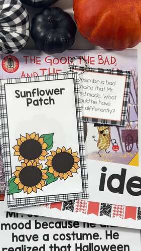 The Good Bad & Spooky Halloween Read Aloud Book Activities Comprehension