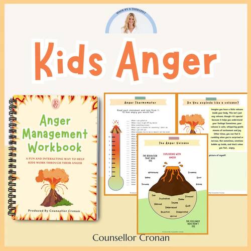 Anger fuse worksheets for kids, anger triggers, anger management ...