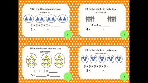 3rd Grade Operations & Algebraic Thinking Task Cards | TPT