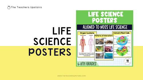 Life Science Posters by The Teachers Upstairs | TPT