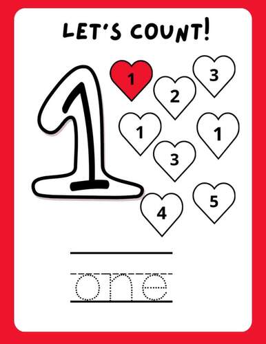 number tracing for kids,Color, Count, & Trace Number Pages, Numbers ...