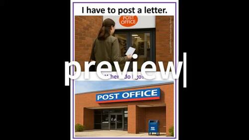 Where do I go?| Community Places | Flash and Task Cards | Real Images