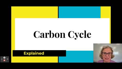 Carbon Cycle Video Notes and Carbon Footprint Survey by Science Out of ...