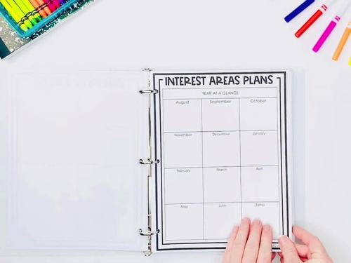 Editable Lesson Planning Pages with Endless Options Digital and Printable