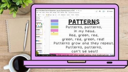 Poems of the Week: ALL YEAR LONG BUNDLE! Google Slides AND Print Versions