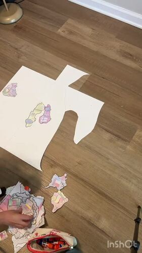 Europe Map Collaborative Poster Social Studies Display | TPT