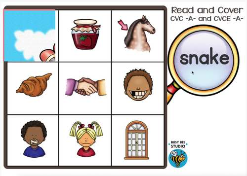 CVC and CVCE Boom Cards | Thanksgiving Themed Games by Busy Bee Studio