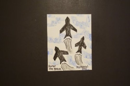 Let's Draw Memorial Day Jets in Formation! by Patty Fernandez Artist