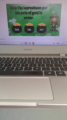 St. Patrick's Day Dewey Decimal Number Order Practice: Drag & Drop Activity