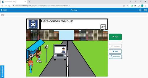 Here Comes the Bus (Community Helpers) by Creative Speech Language ...