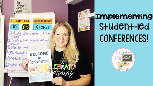 Student-Led Conferences by Inspire Me ASAP | TPT