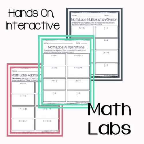 Solving One Step Equations Lesson by Math with Color | TPT