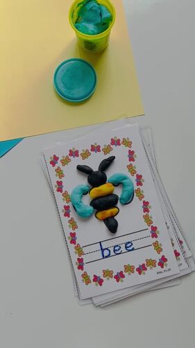 Spring Play Dough Mats| Spring Fine Motor | Tracing | Kindergarten ...