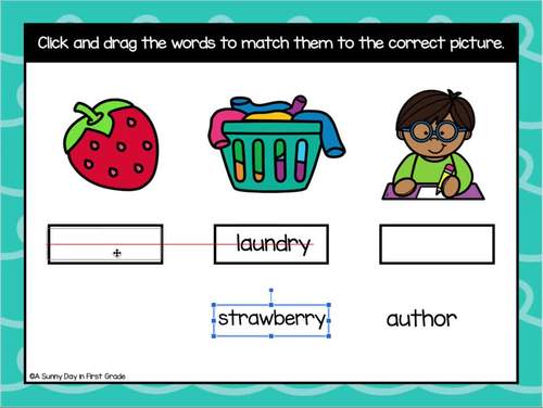 Diphthongs AU & AW for Google Slides™ by A Sunny Day in First Grade