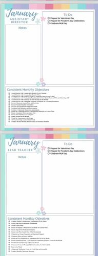 February Duties Checklists by Admin 4 You | TPT
