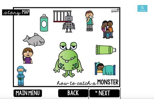 How to Catch a Monster | Speech & Language Book Buddy (+BOOM Cards)