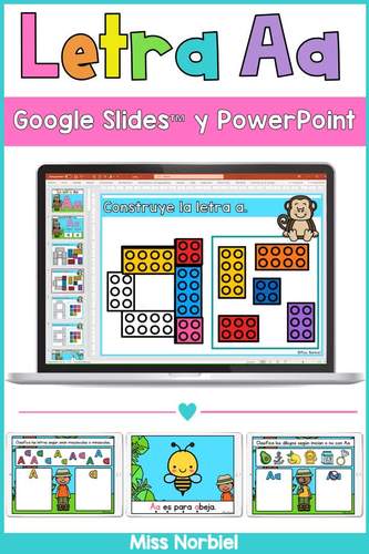 Spanish alphabet activities | Digital Letra de la semana Google Slides ...