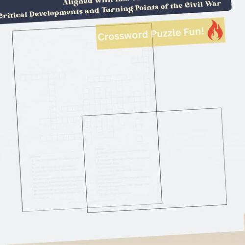 Major Battles and Strategies of the Civil War • Puzzle Pack — HSS 8.10.6