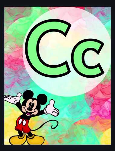 Alphabet Posters-Magic by PreK Paws | TPT