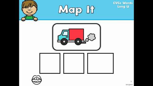 Say It Tap It Map It | Long U Silent E | Science of Reading by Angie Fish