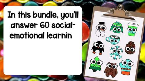 Directed Drawing Winter Counseling CBT Art Therapy and SEL Social ...